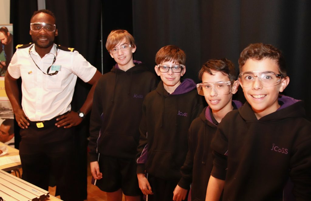 JCoSS Armed Services Show Year 8 How Science is Used in Careers - JCoSS